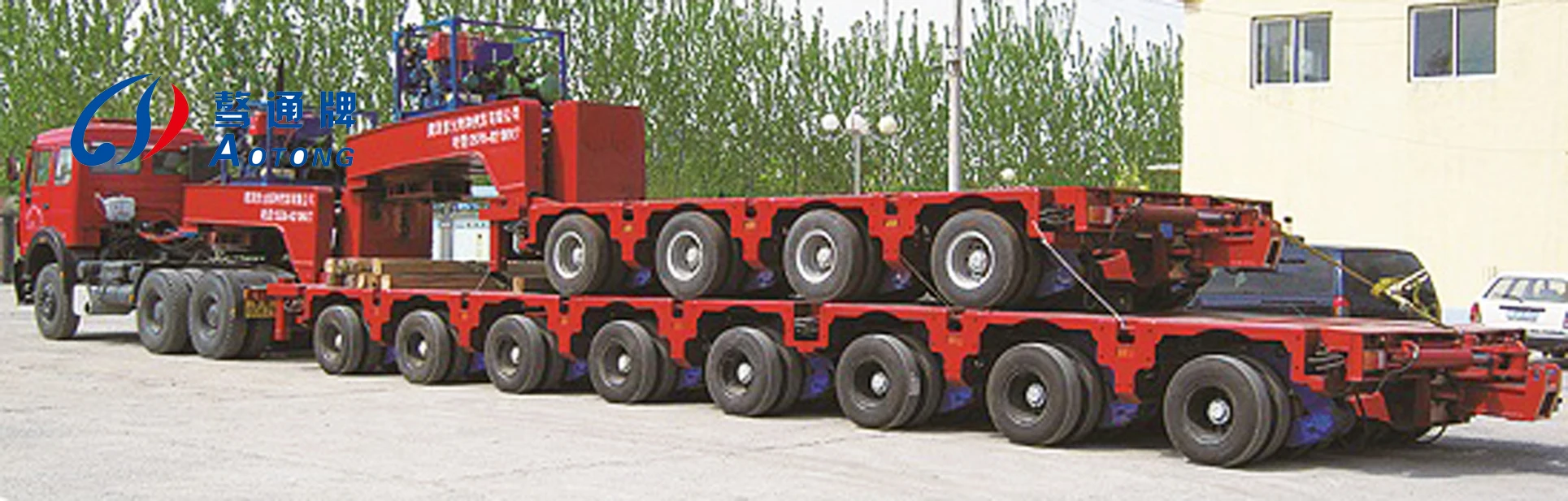 Goldhofer Type 300 Tons Capacity Hydraulic Multi Axle Low Bed Self ...