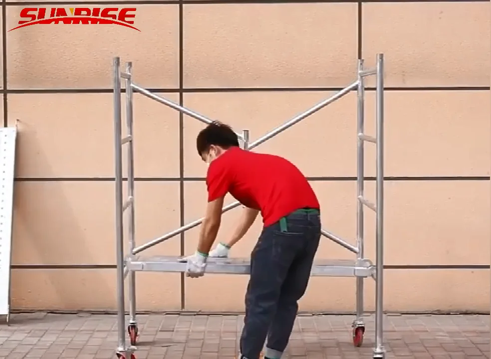 Factory Cheap Price Portable Mobile Scaffold Tower Heavy Duty 2m 3m ...