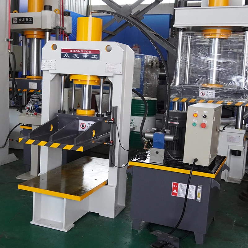 100 Tons Gantry Hydraulic Press - Customized Frame Presses