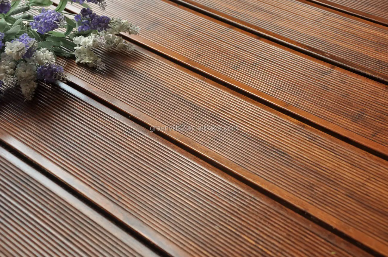 Bamboo Outdoor Decking Strand Woven Bamboo Decking Boards Guangzhou ...