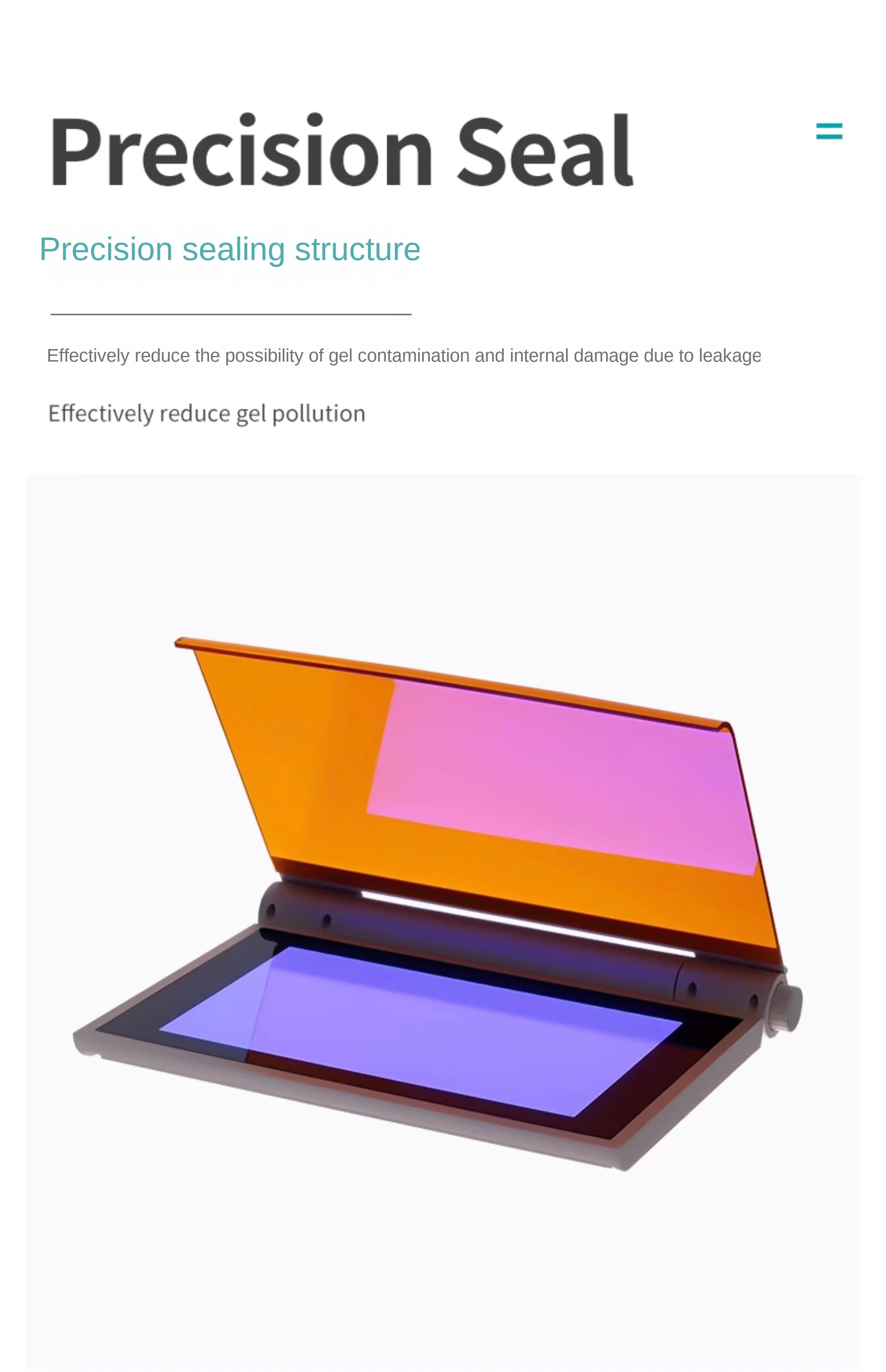 Ultra-Thin Blue Light Gel Imaging UV Projector Nucleic Acid Protein Lab ...