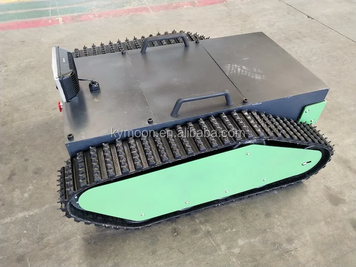 Customized Waterproofing Rubber Tracked Chassis Platform Rc Tracked ...