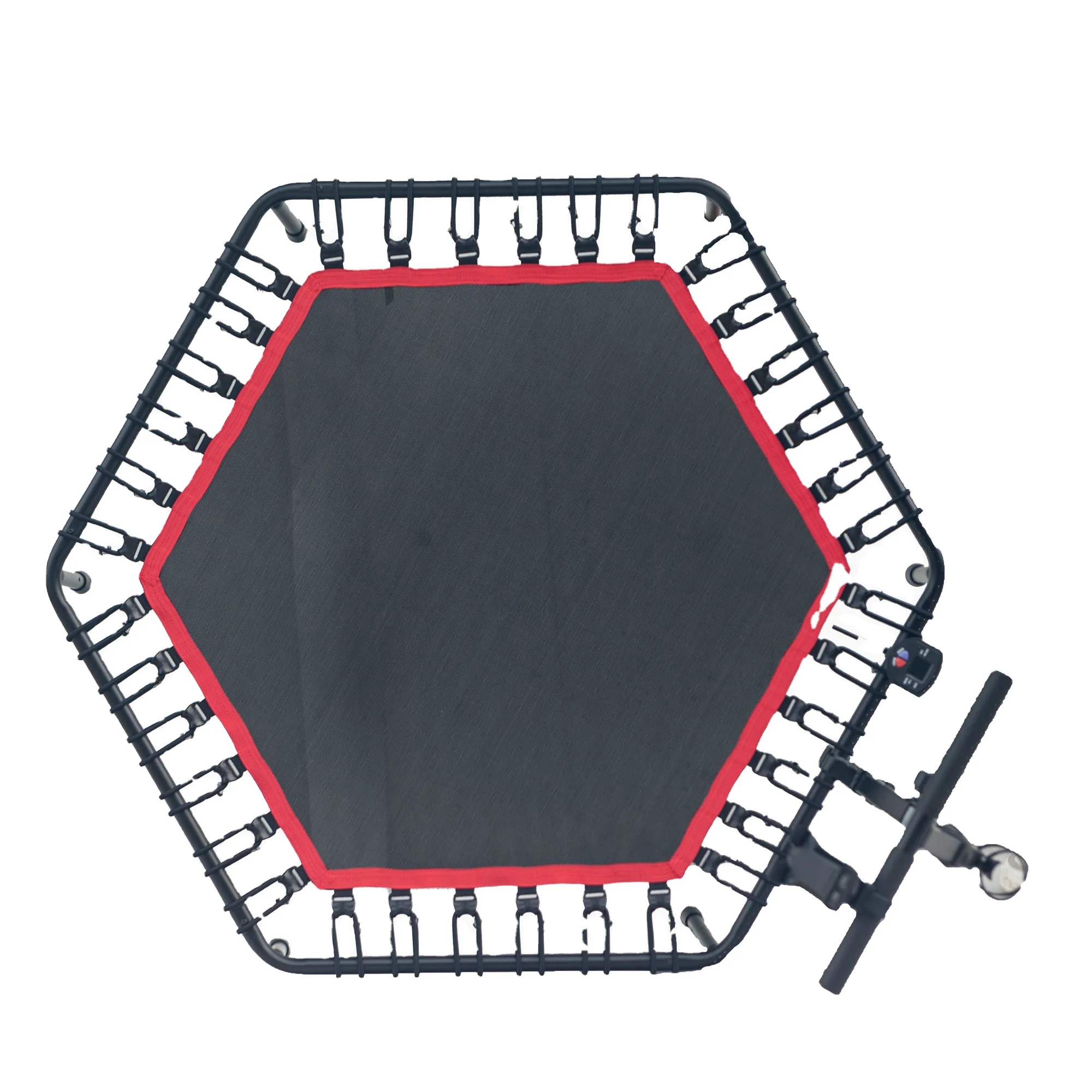 Factory Supply Bungee Folding Jump Fitness Hexagon Trampoline with ...