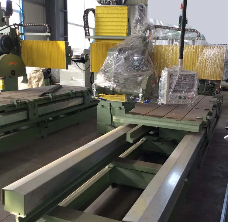 Automática De Doble Disco De Cnc Mármol Perfiles De Máquinas De Corte ...