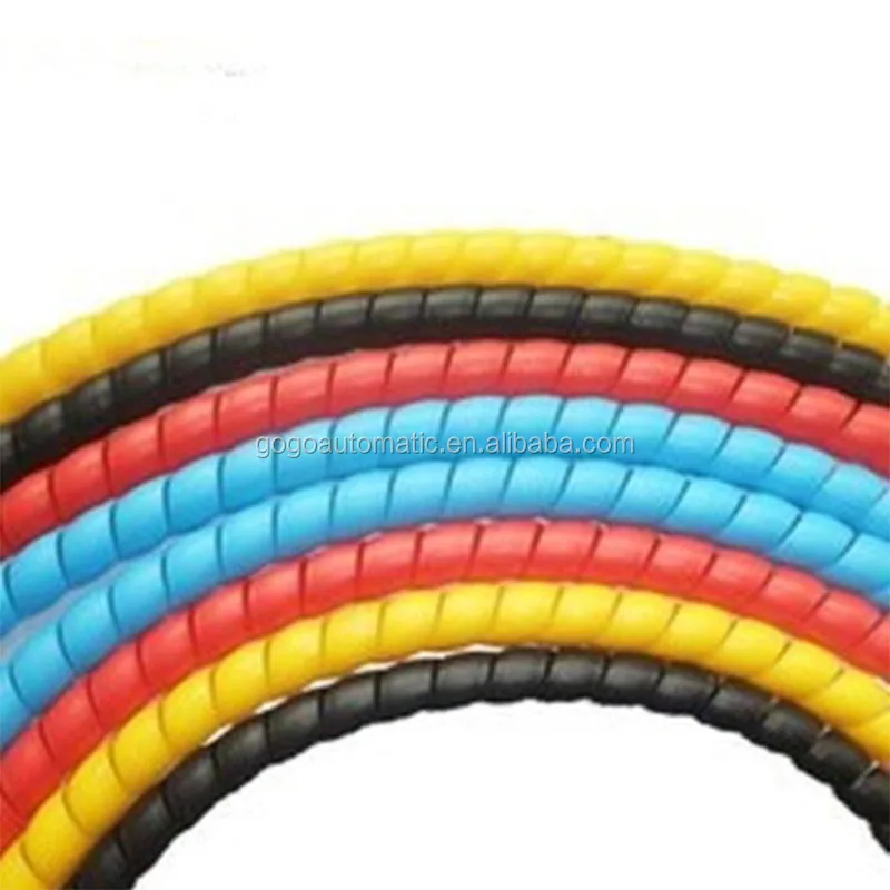 Mechanical Rubber Protective Oil Pipe Spiral Wound Pipe Hydraulic Pipe ...