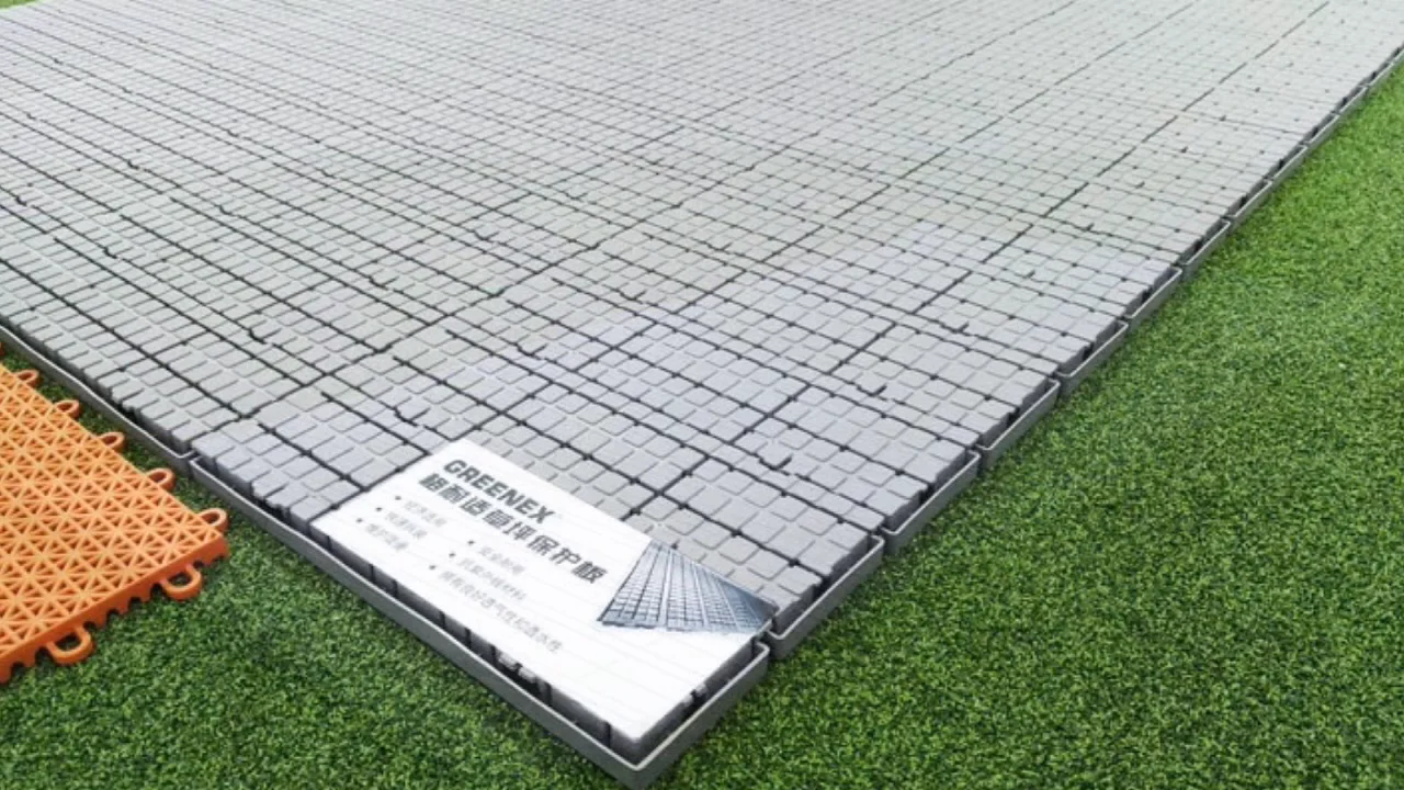 Heavy Duty Modular Temporary Floor Tiles For Sports For Soccer ...