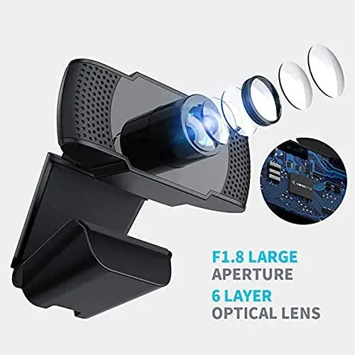 1080p Usb Computer Conference Home Learning English Teaching Webcam Web ...