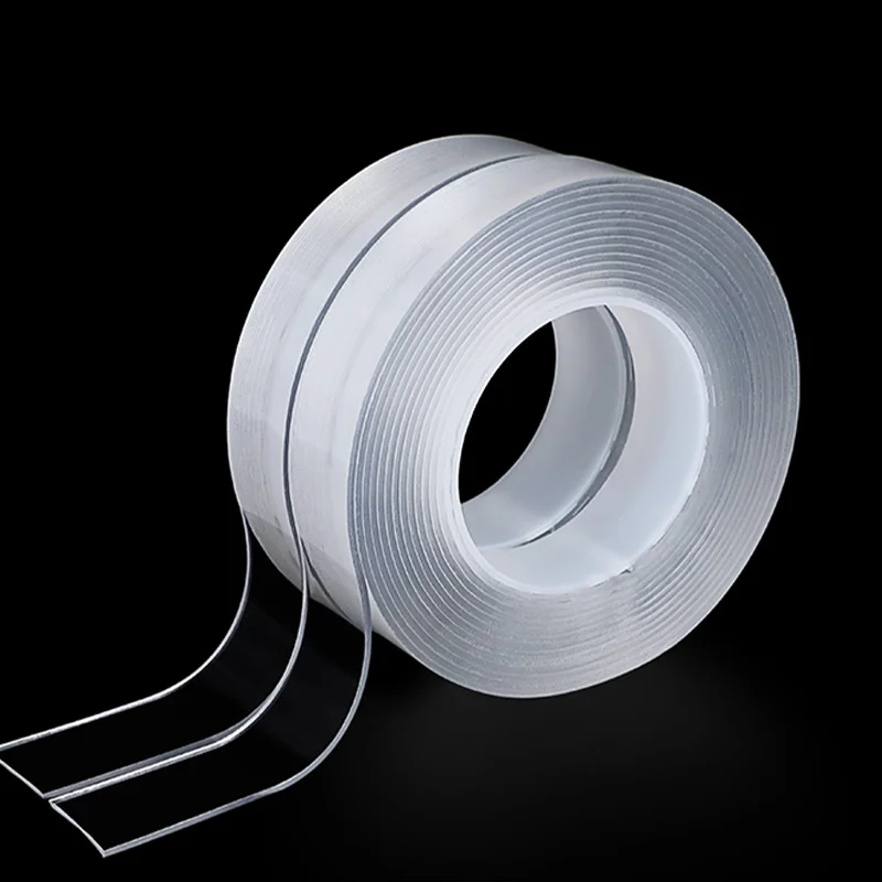 Transparent Reusable Double Sided Low Noise Reinforced Nano Grip ...