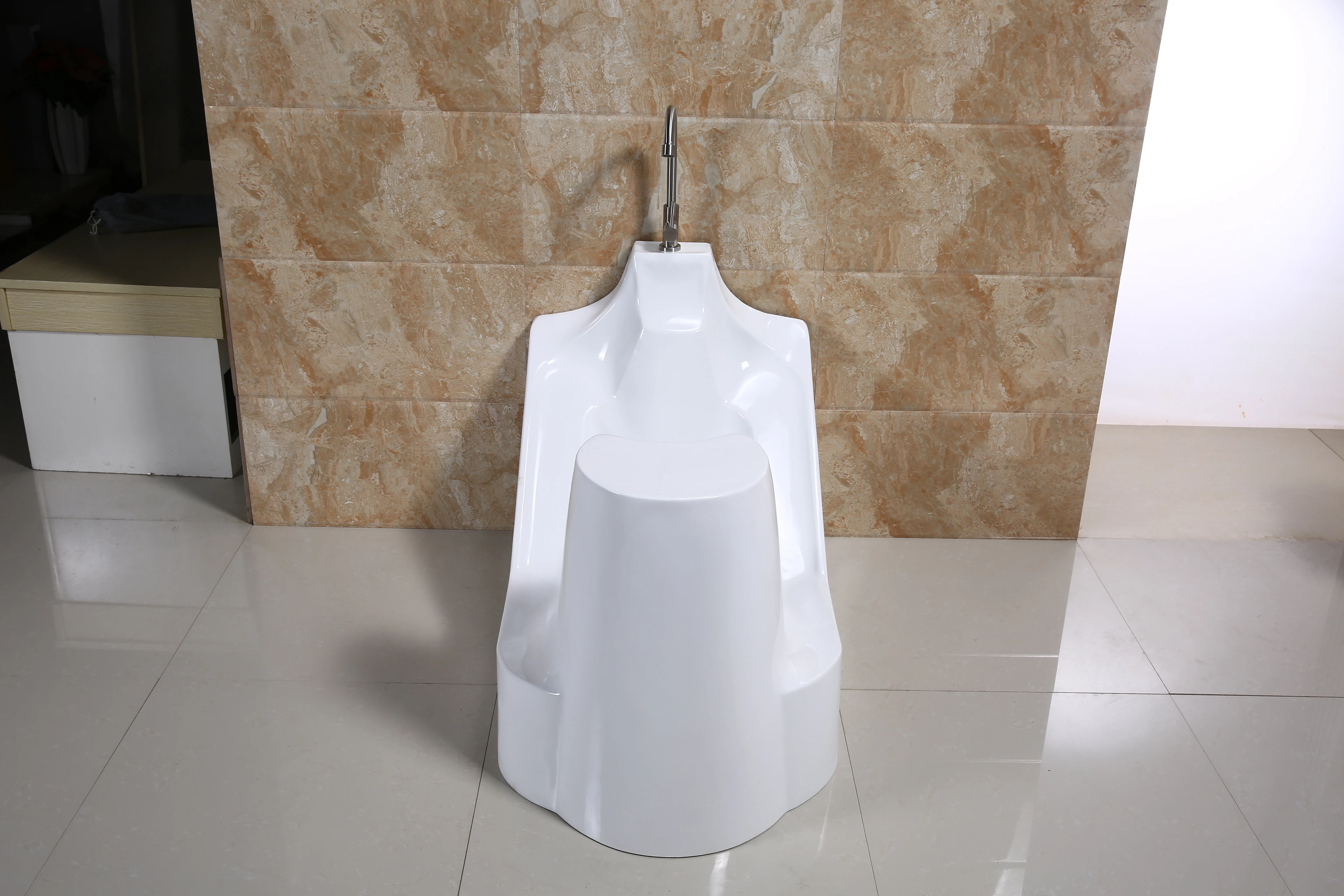 High Quality Acrylic Wudu Shower Foot Washer - OEM Muslim Pray Wash Basins