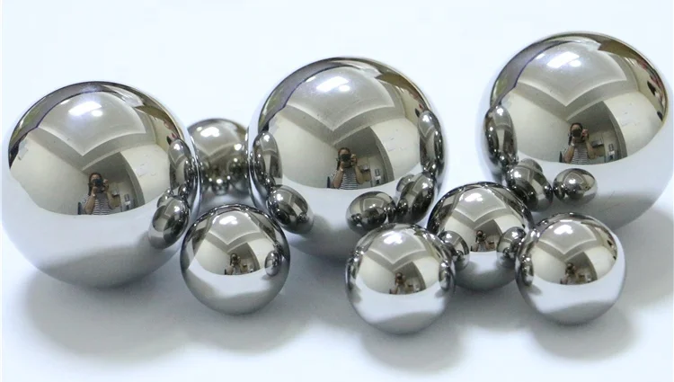 In Stock Bead Metal Sphere 1mm 2mm 6mm 8mm 9.525mm 11.125mm Solid ...