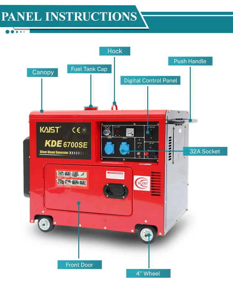 5kw Silent Mini Electric Generator Without Fuel With Good Quality - Buy ...