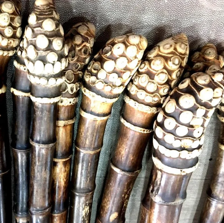 Handcrafted Eco-Friendly Bamboo Walking Stick Cane - Stylish and ...