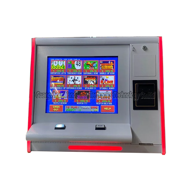 Quick Hits Pog Machines T340 Pot O Gold Touch Screen Spin Pog Keno Game ...