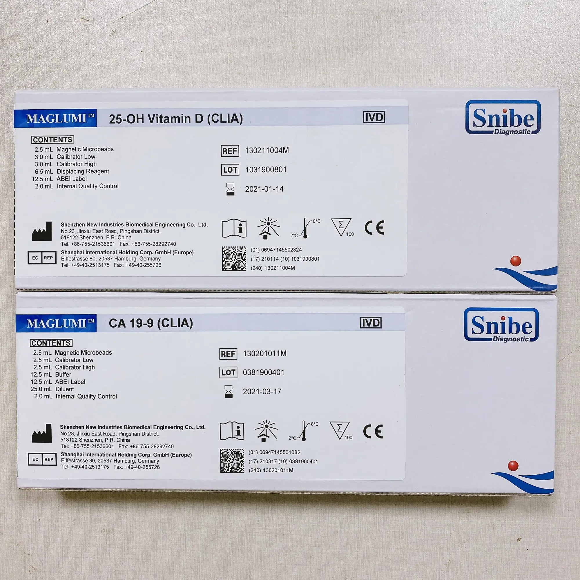 Original Snibe Biochemistry Reagents Kit Maglumi Immunoassay Reagent ...