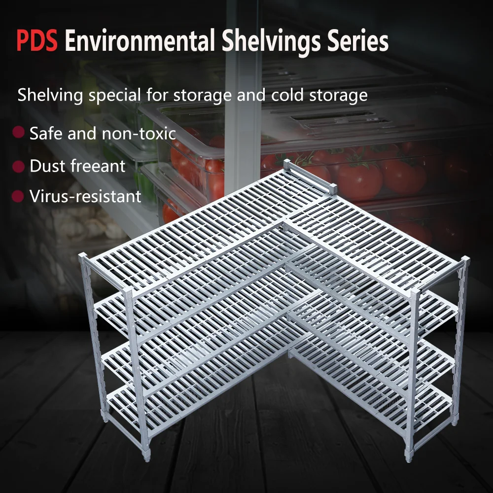 Pds Cold Room Kitchen Food Storage Rack Multi Environmental Plastic ...