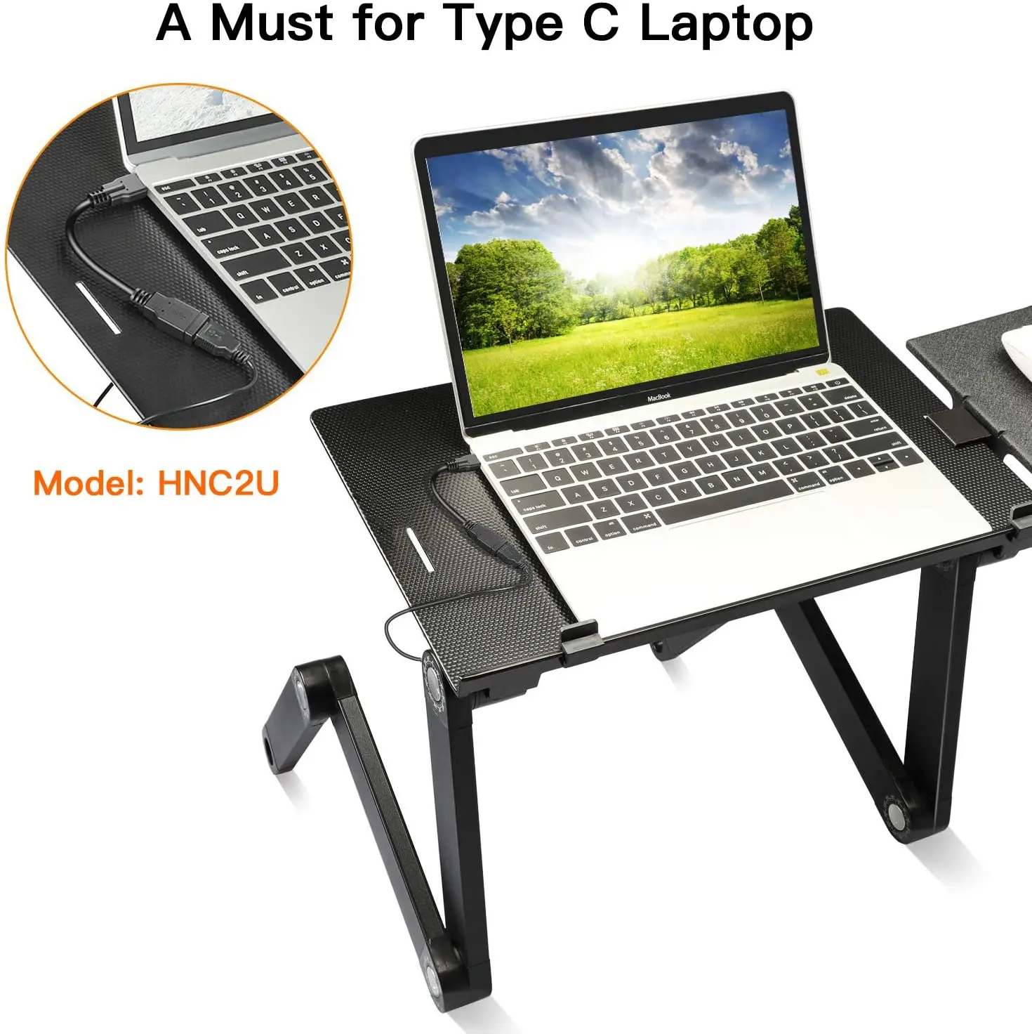 2020 360 Degree Adjustable Portable Home Office Notebook Pc Laptop ...
