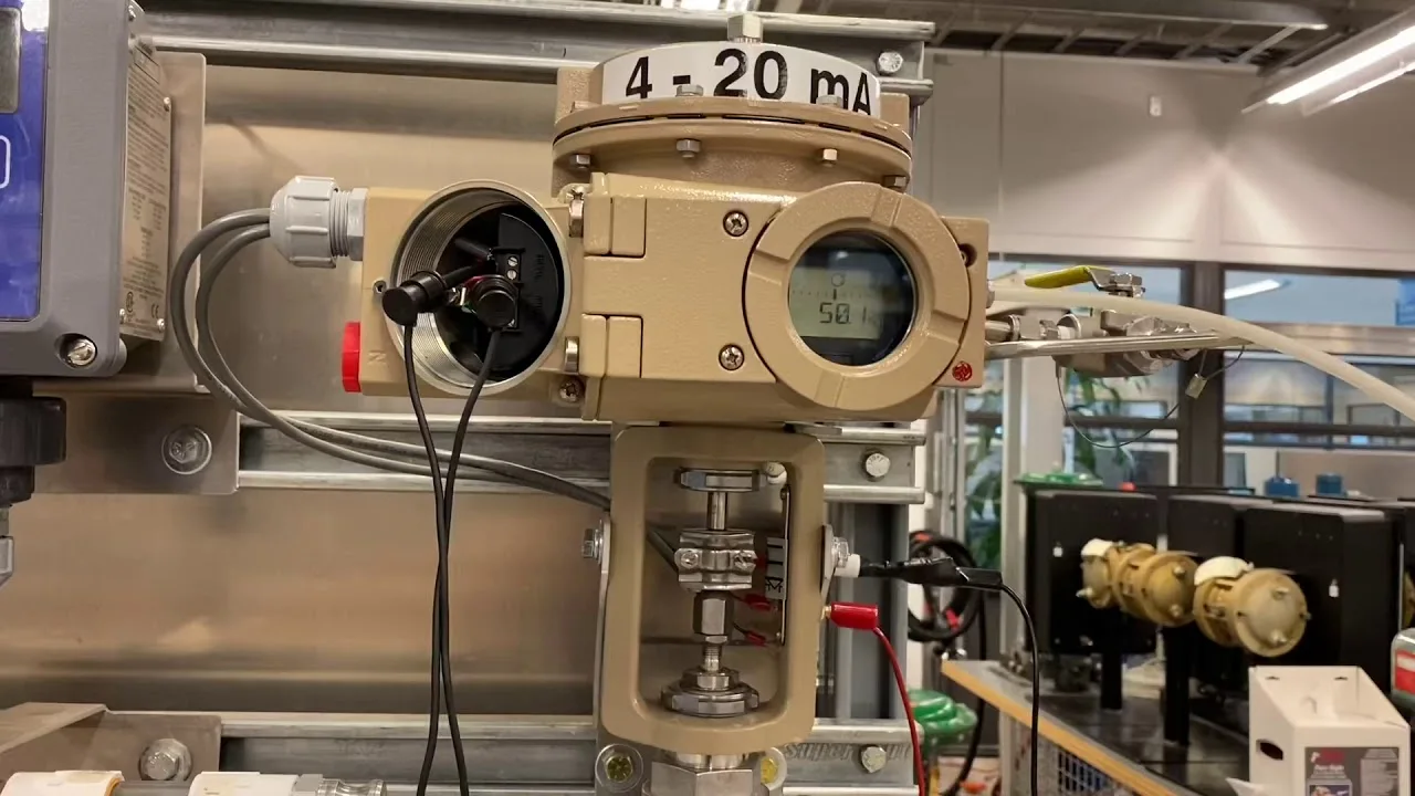 Pneumatic Flow Control Valve with Samson 3731-3 Positioner