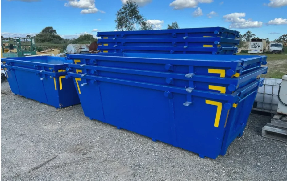 Factory Custom Galvanised Steel Outdoor Waste Recycling 6 Yards ...