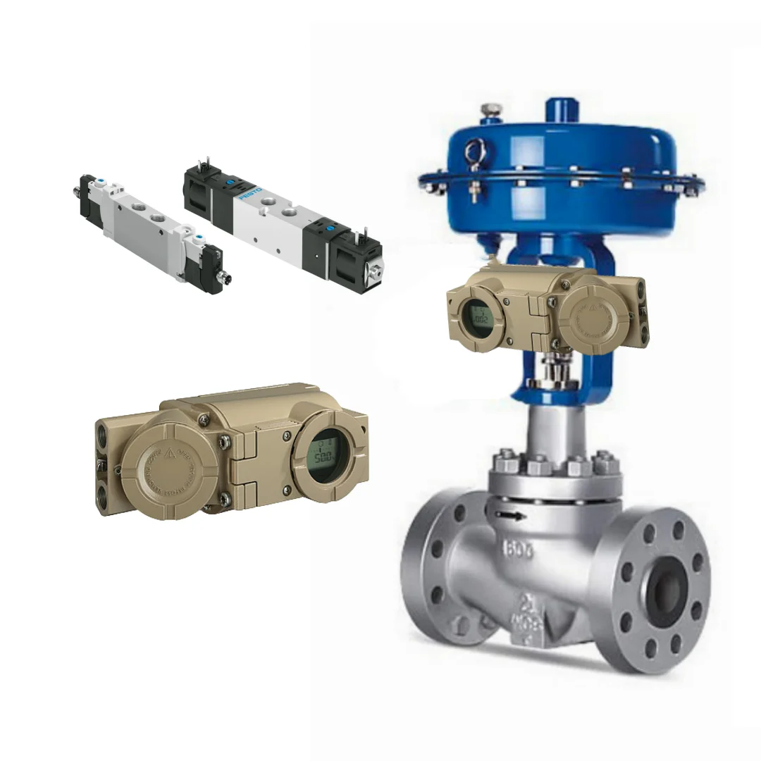 Pneumatic Flow Control Valve with Samson 3731-3 Positioner