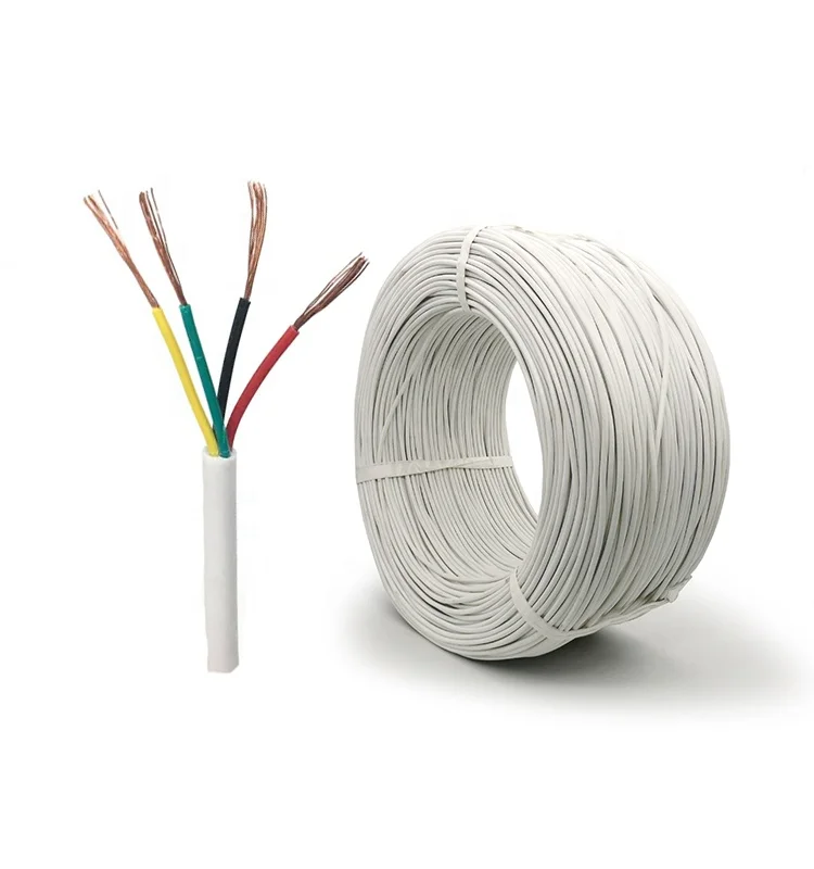 18 Gauge Ul2517 Black Pvc Insulated 105c 300v 4 Core Power Cord Cable ...