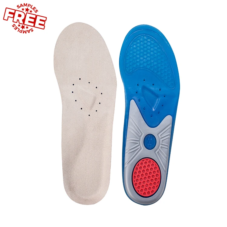 Plantar Fasciitis Comfort Shoe Inserts Arch Support Tpe Gel Sport ...