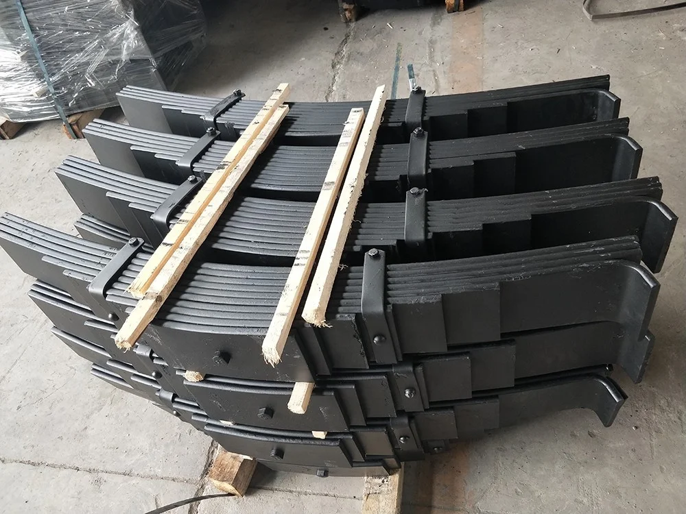 Truck Trailer Mechanical Suspension Leaf Spring - Buy Leaf Spring For ...