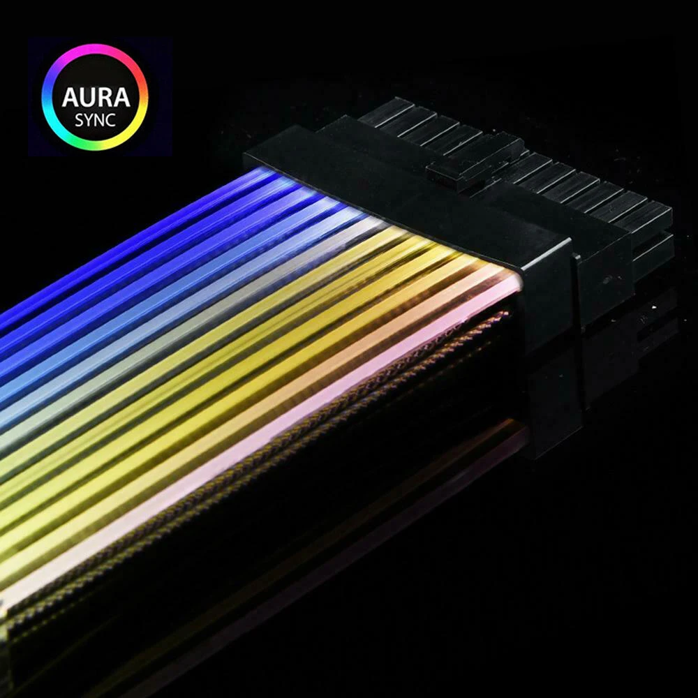 Rgb Glowing Cable Motherboard Synchronized 5v 3pin Rgb Male To Female ...