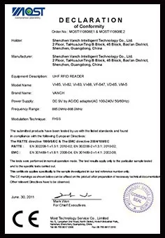 Shenzhen Vanch Intelligent Technology Co., Ltd. - RFID Reader, RFID Antenna