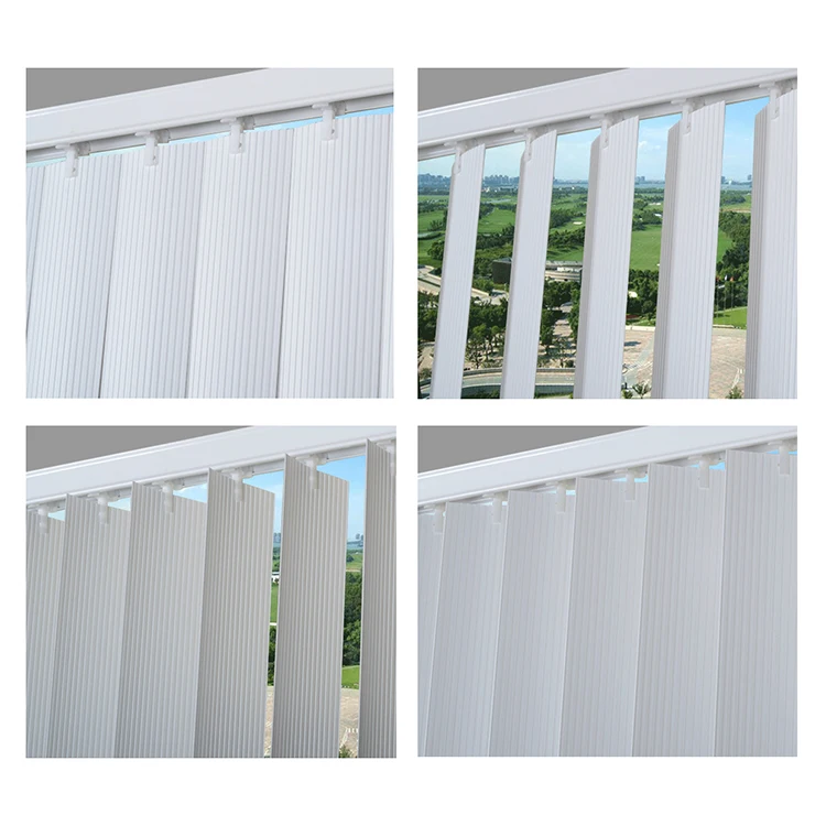 PVC Slats for Slanting Vertical Blinds - Stylish & Durable