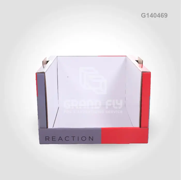 Eco-friendly PDQ Shelf Ready Tray Display Box for Underwear