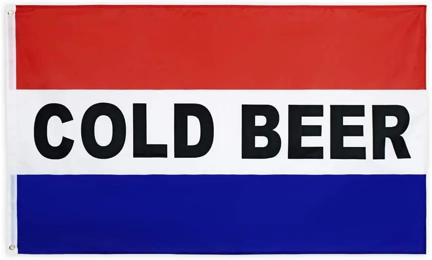 3x5 Cold Beer Flags for Man Cave Bikini Girls Buttwiser