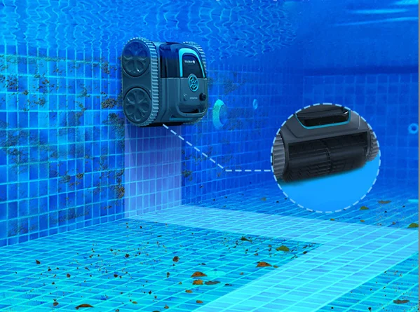 High Efficiency Automatic Pool Cleaning Robot Easy Maintenance Filter ...