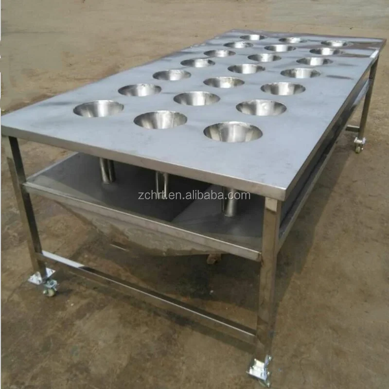 Chicken Killing Bleeding Cone in Slaughterhouse - High Efficiency