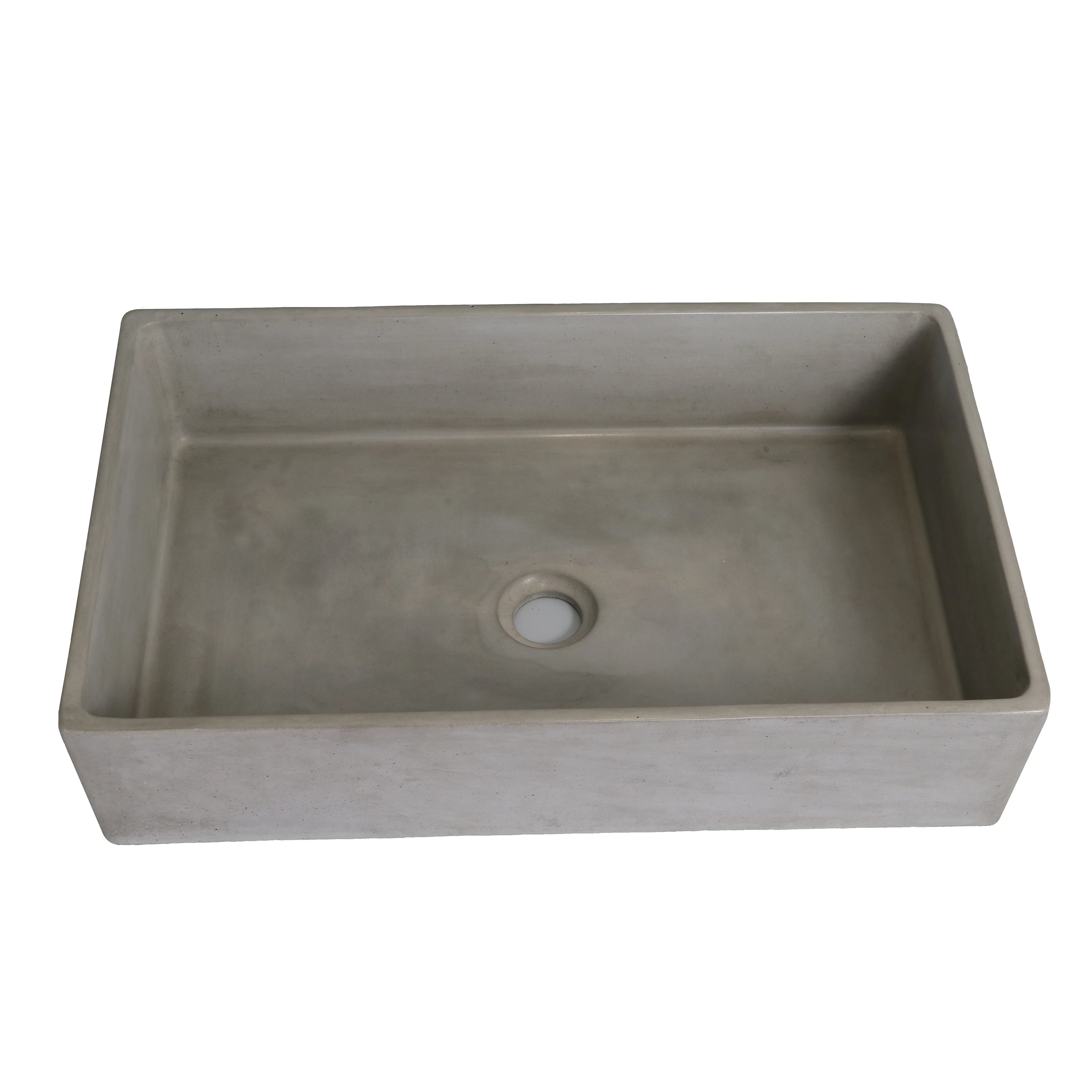 Modern Bathroom Cement Lavatory Sink Outdoor Concrete Wash Basin - Buy ...