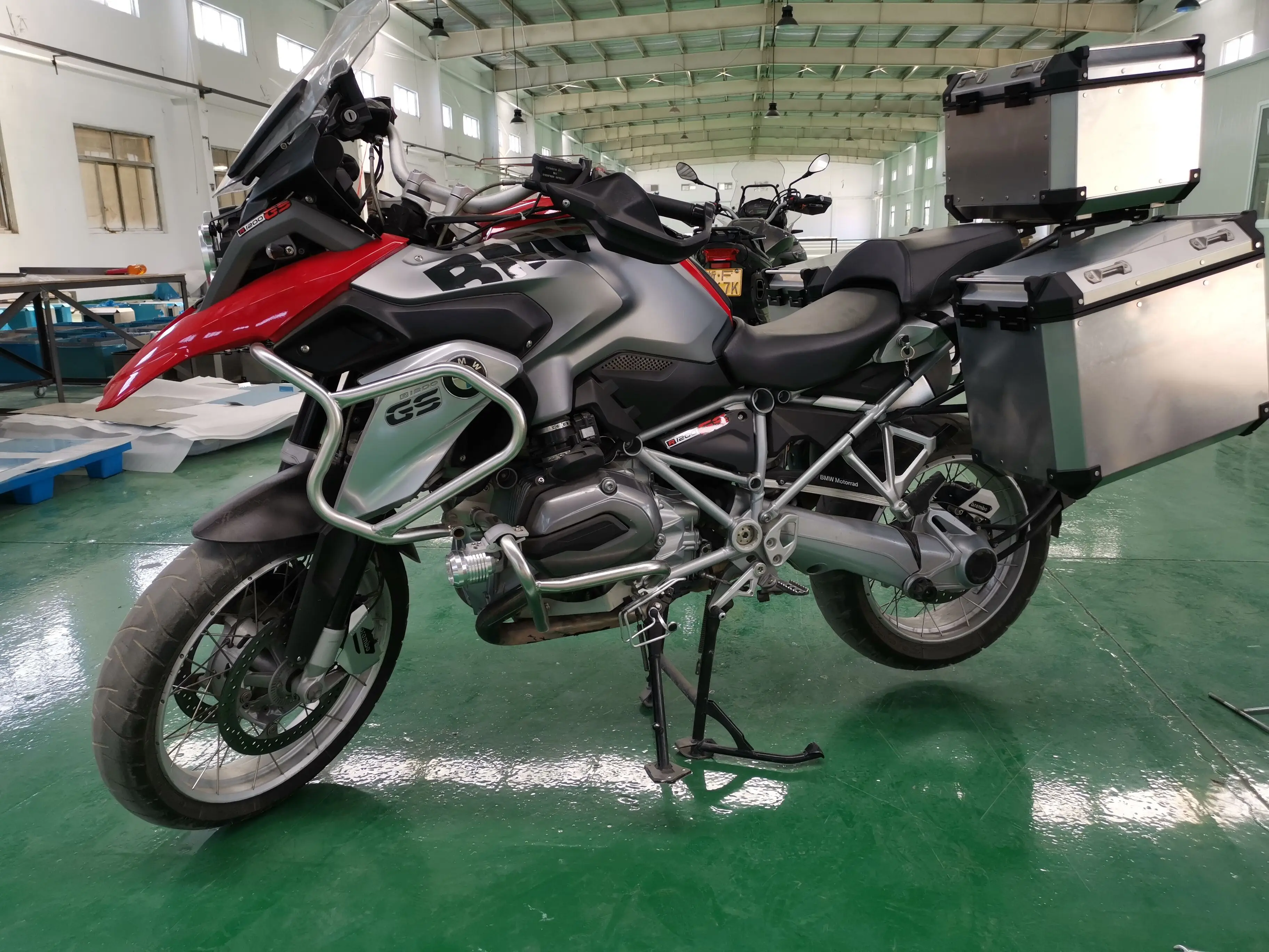 Motorcycle Side Box Tail Boxes - Aluminium Panniers for BMW ADV