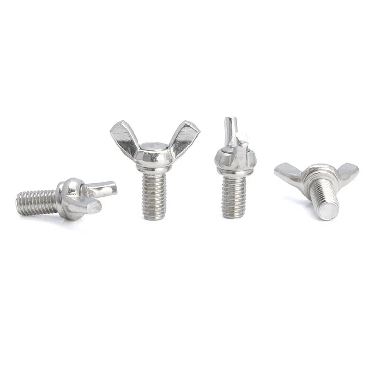 Din316 Stainless Steel Butterfly Wing Bolt Oem Butterfly Wing Screws ...