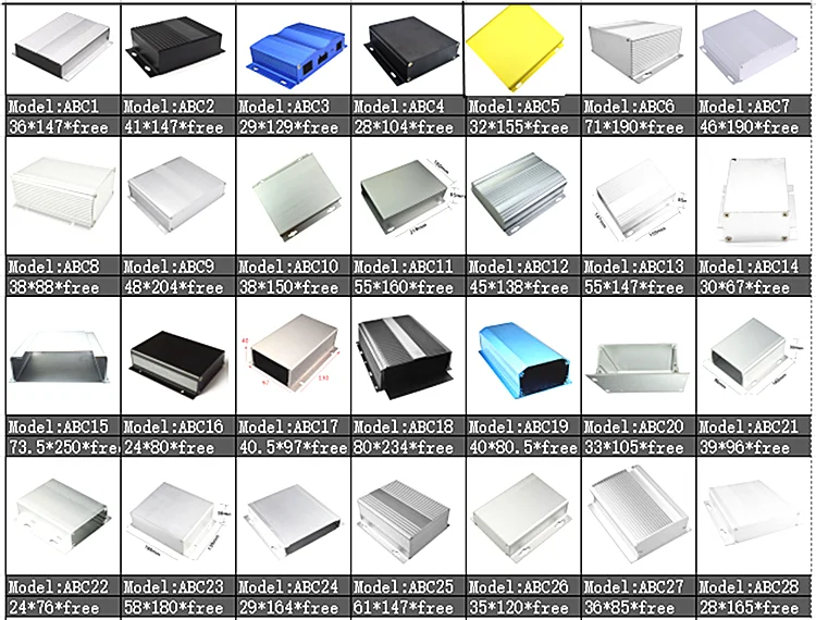 24x70x70 Mm Aluminum Enclosure Ready To Ship Diy Hifi Aluminium 