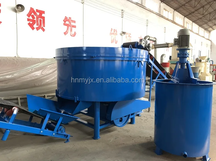 High Performance Wheel Roller Mixer for Efficient Mixing Charcoal ...