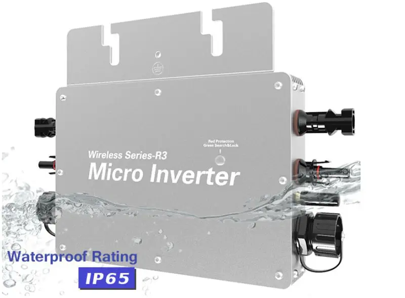 Microinverter 2000W 2400W 2800W Waterproof Solar Inverter 12 Years ...