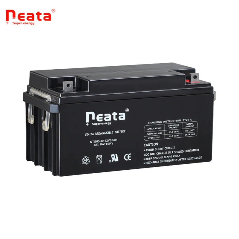 12v 65ah Rechargeable Agm Gel Deep Cycle Ups Solar Battery - Buy 12v ...