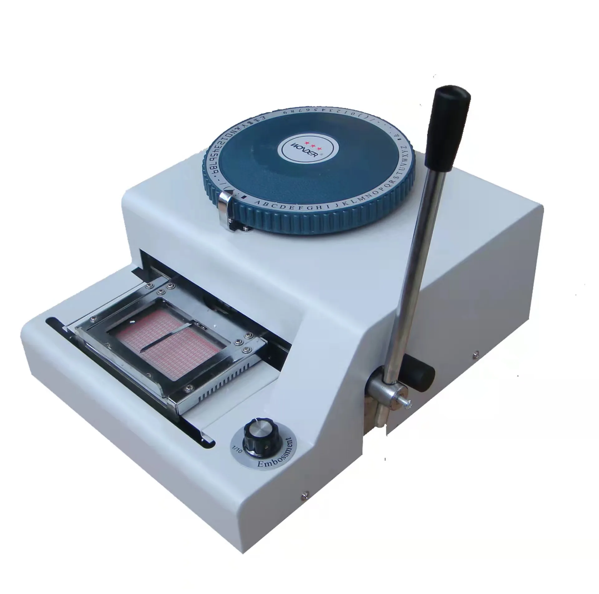 Good Quality Manual Hand Operated Pvccard Embossing Machine - Buy Pvc ...