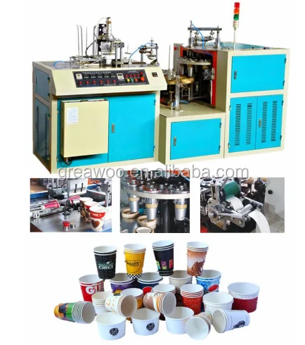 Fully Automatic Disposable Paper Coffee Cup Machine - Buy High Quality ...
