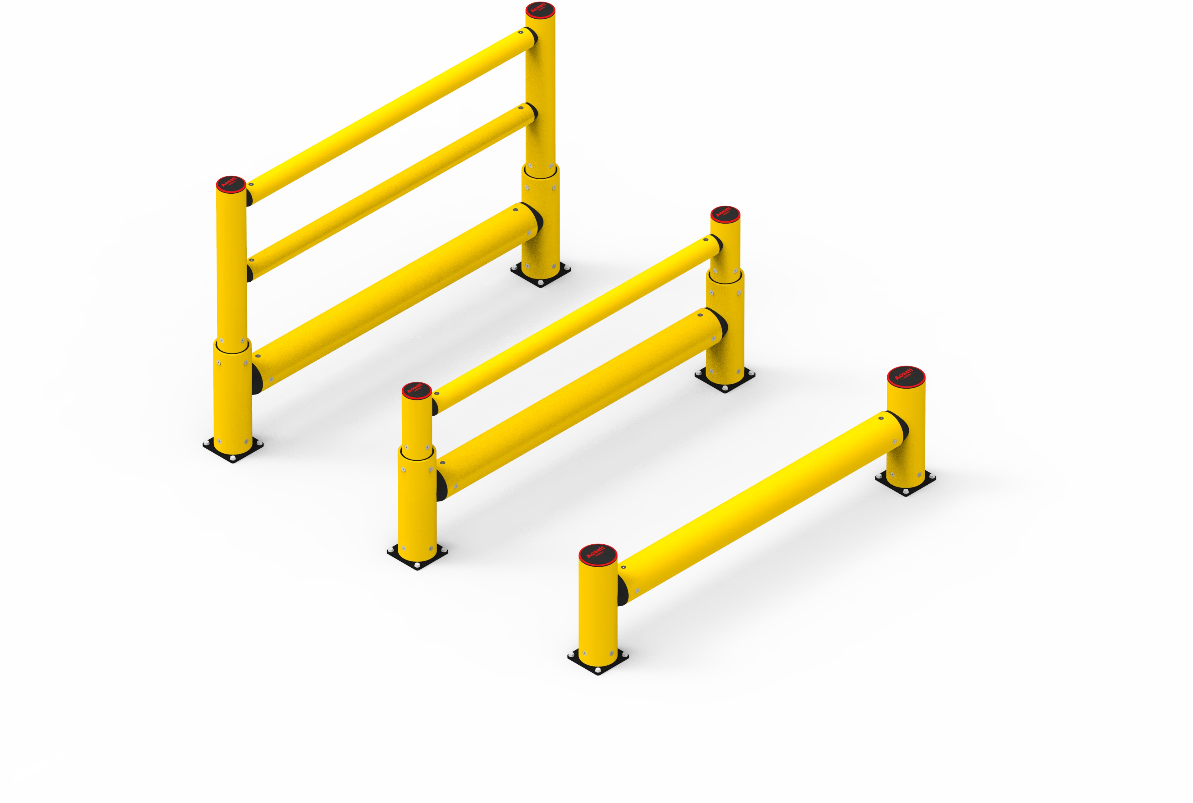Flexible Heat-Treated Wood Safety Barrier Wall Protection Fence ...