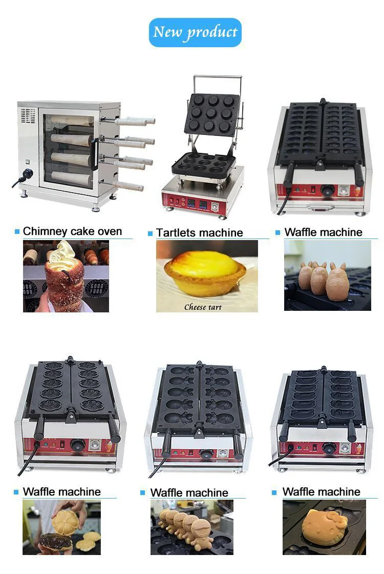 Electric Tartlet Baking Cheese Pie Waffle Tart Press Maker Machine ...