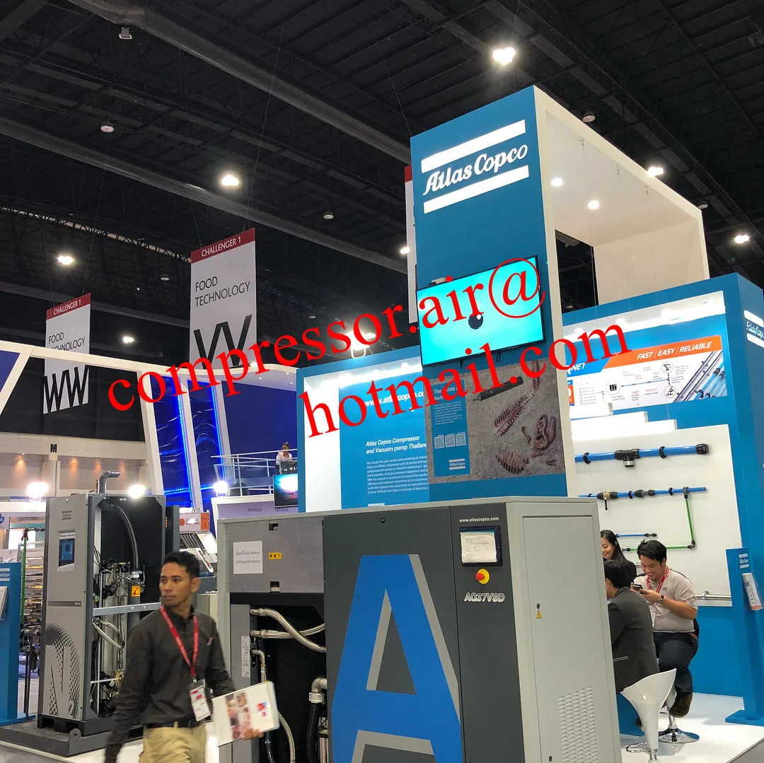 Atlas Copco Screw Compressor - G15FF - 20HP 76.5CFM