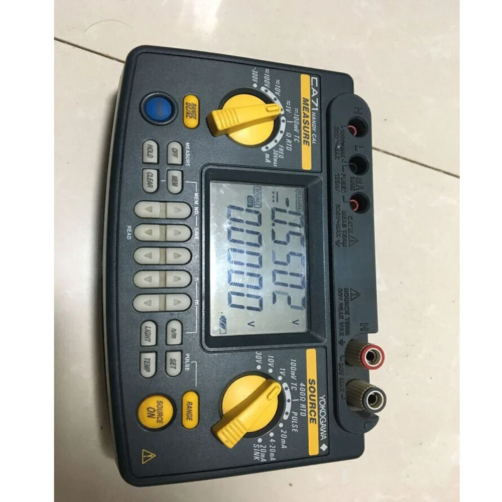 New Brand Japanese Yokogawa Multifunction Calibrator Ca71 Series ...