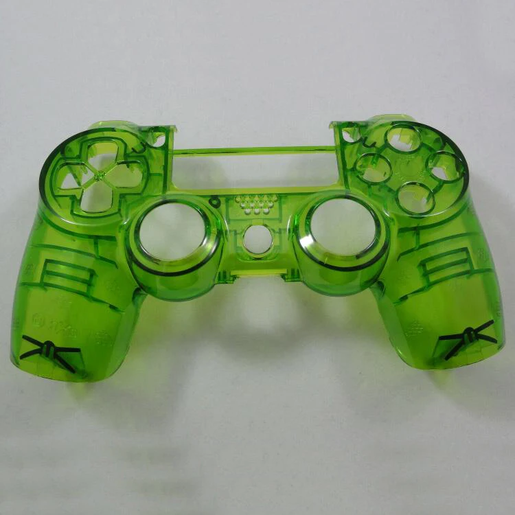 Transparent Clear Front Face Shell Case for PS4 Controller