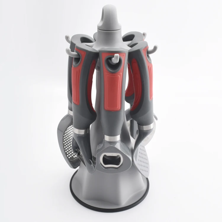 2019 New Arrival Rubber Plastic Kitchen Gadgets With Rotary Stand - Buy ...