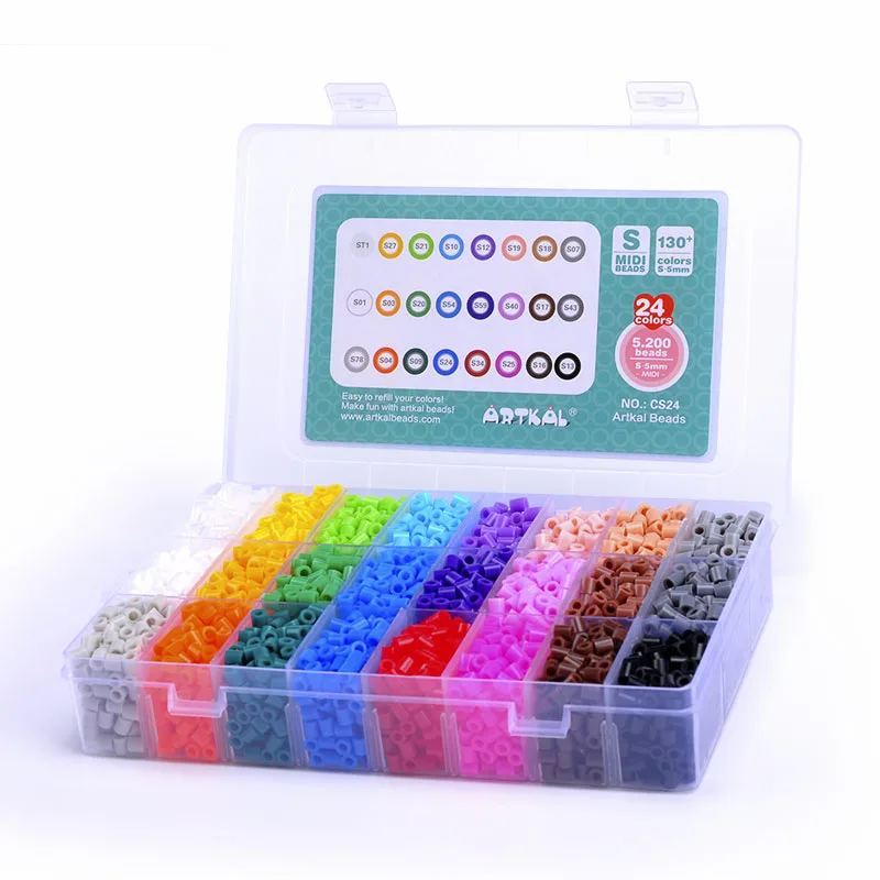 Parent-child Toys Perler Beads 5mm Artkal Beads Box Package Beads DIY