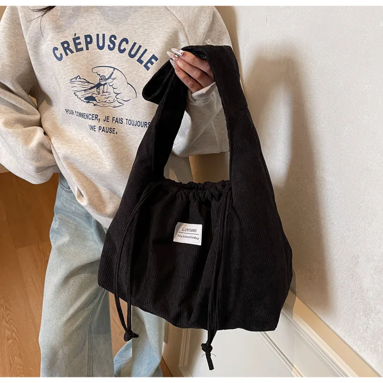 Large Capacity Niche Design Canvas Fashion Handbag 2025 Spring New ...
